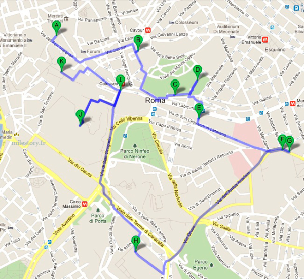 Séjour à Rome : listes d'idées touristiques - Milestory.fr Fiches d ...