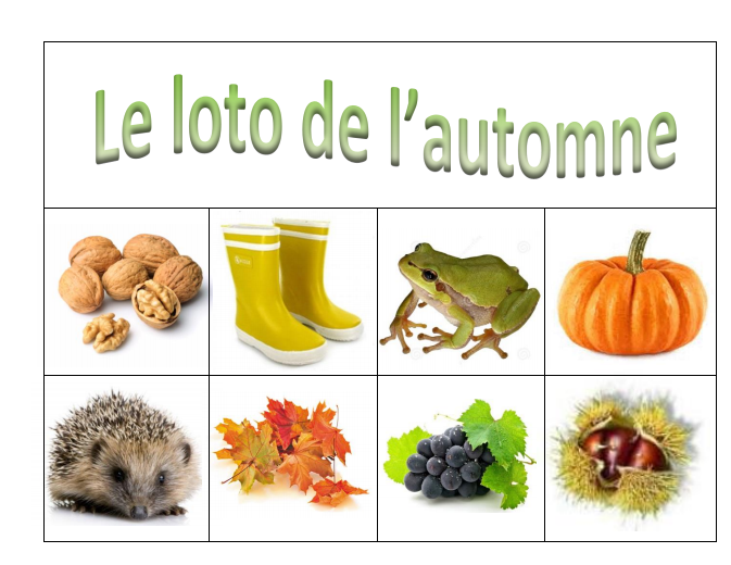 Grande récap d'automne : livres, imagier, activités, coloriages, jeux ...