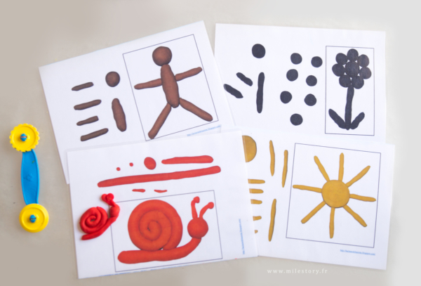 Matériel, premières activités et modèles à faire avec de la pâte à ...