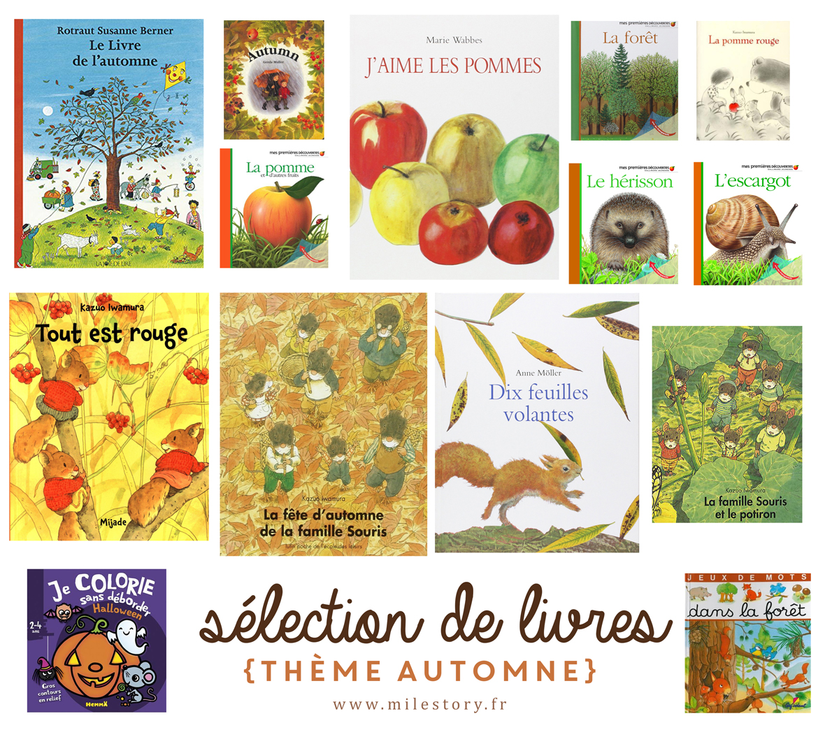 Grande récap d'automne : livres, imagier, activités, coloriages, jeux ...