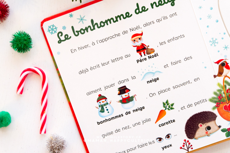 Imagier de Noël, activités thème noël maternelle d'inspiration ...