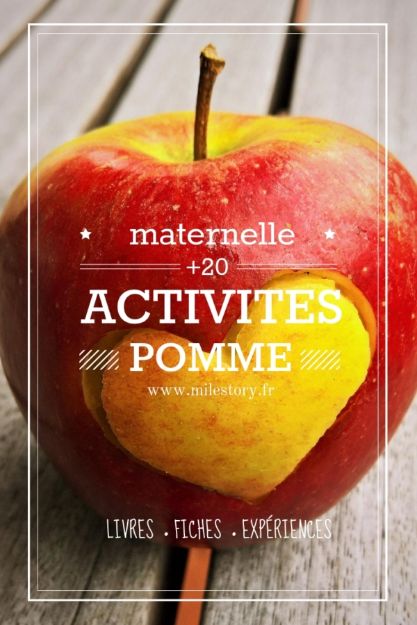 Atelier IEF maternelle - coschooling : Livres et activités sur la pomme ...