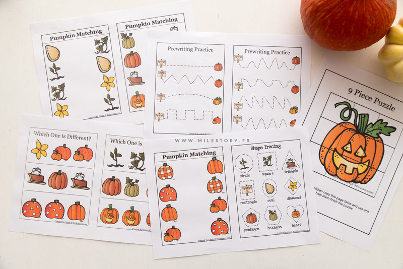 Récap Activités Halloween Maternelle - ief coschooling - Milestory
