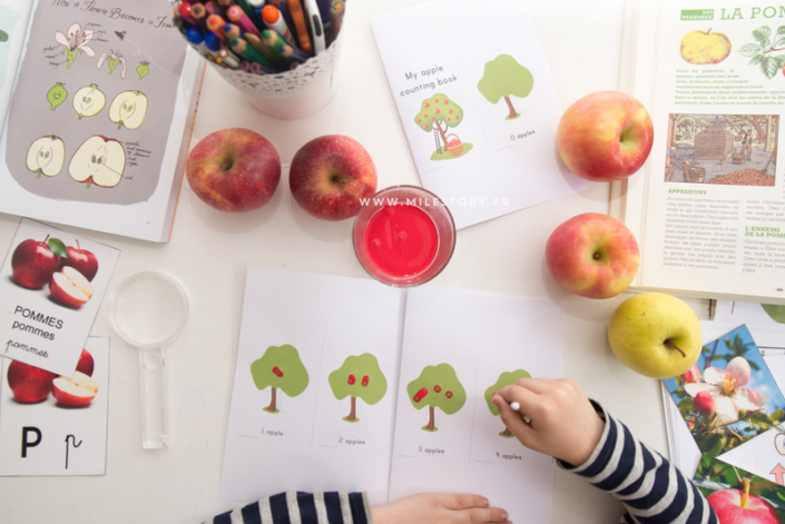 Atelier IEF maternelle - coschooling : Livres et activités sur la pomme ...