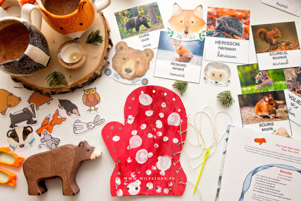 Exploitation Album Activités La moufle Maternelle avec fiches à ...