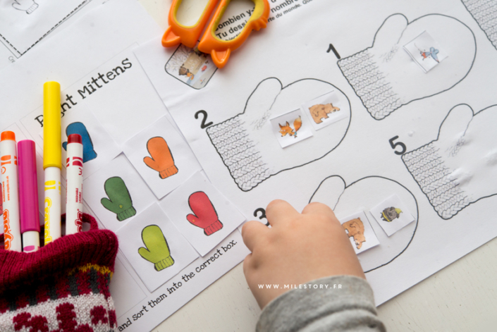 Exploitation Album Activités La moufle Maternelle avec fiches à ...