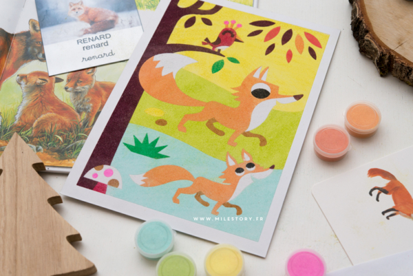 Activités animaux de la forêt / ief, coschooling, maternelle ...