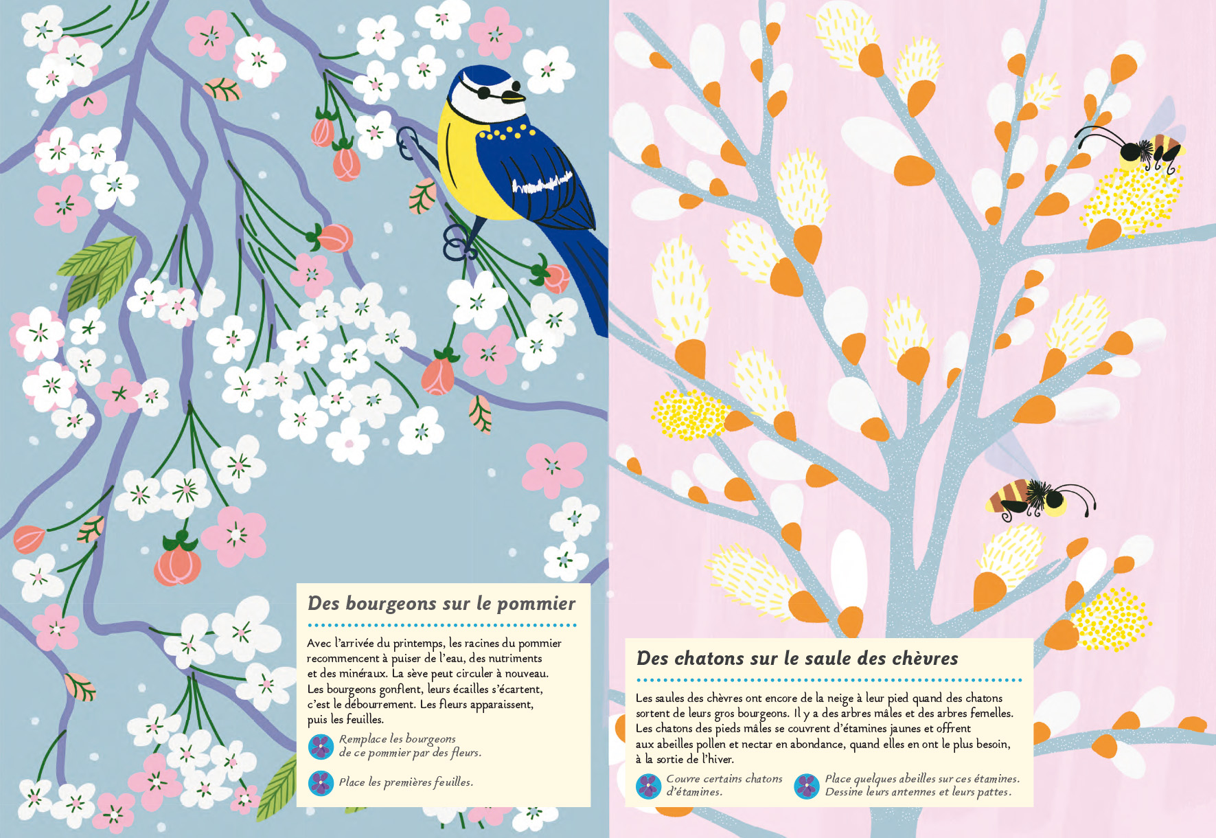 Livres et activités de printemps - coschooling & ief maternelle ...