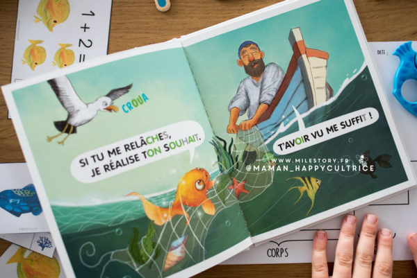 Activités thème poisson et mer en maternelle - Milestory.fr Fiches d ...