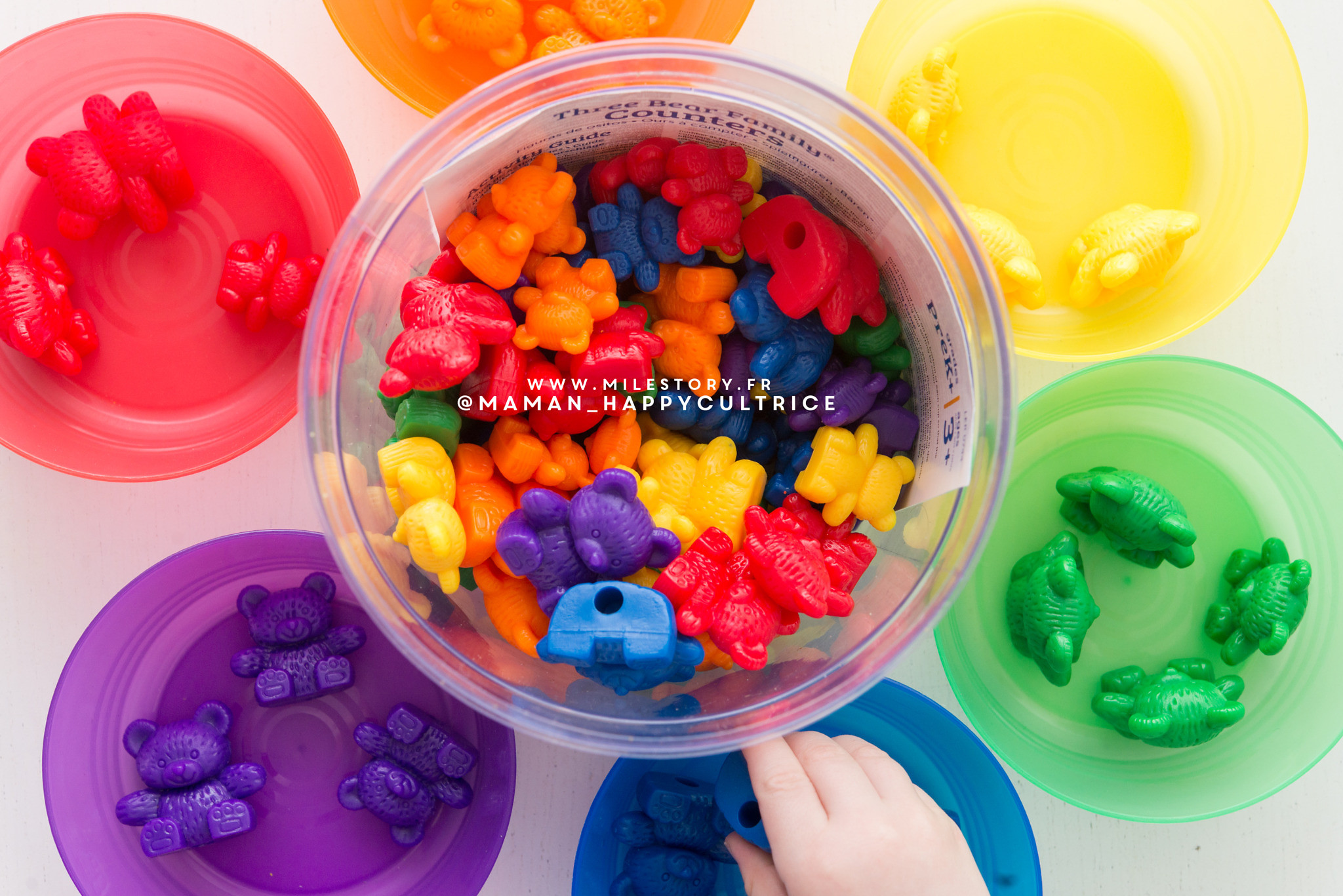 Activités avec les ours / oursons de tri - Milestory.fr Fiches d ...