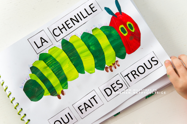 Exploitation, livret d'Activités et livre à compter La chenille qui ...