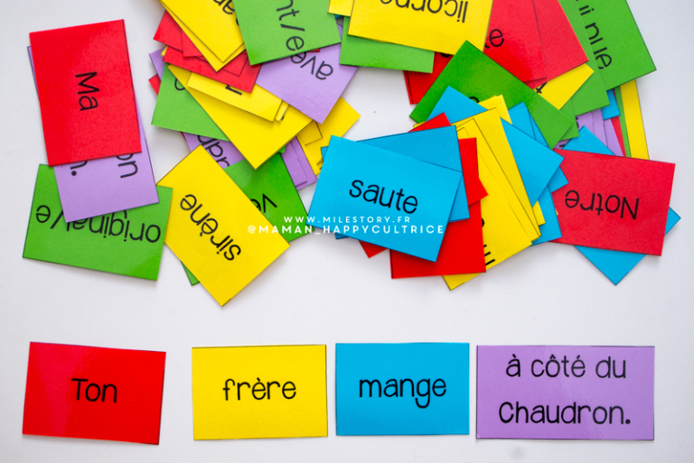jeu de phrases, jeu d'écriture, ou d'histoires à imprimer - CP ...