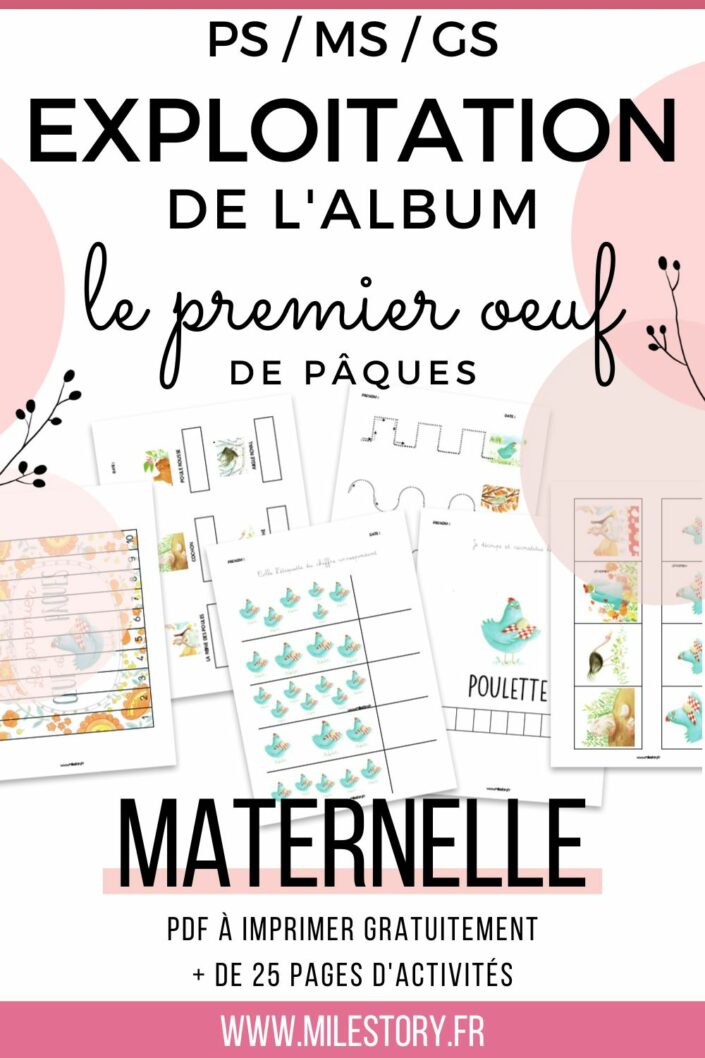 Exploitation Album Le premier oeuf de pâques - fiches maternelle ...