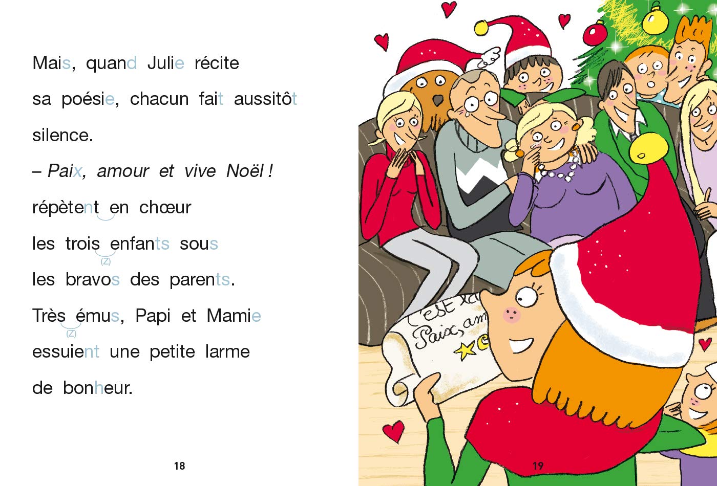 Lectures CP / CE1 / CE2 de noël - Milestory.fr Fiches d'activités ...