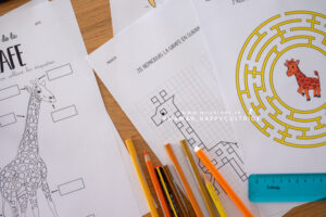 Découvrir les girafes : livre et activités pour les enfants en ...