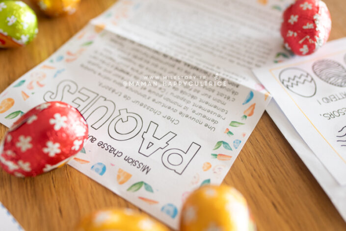 Chasse au trésor de Pâques à imprimer ! à faire en intérieur ...