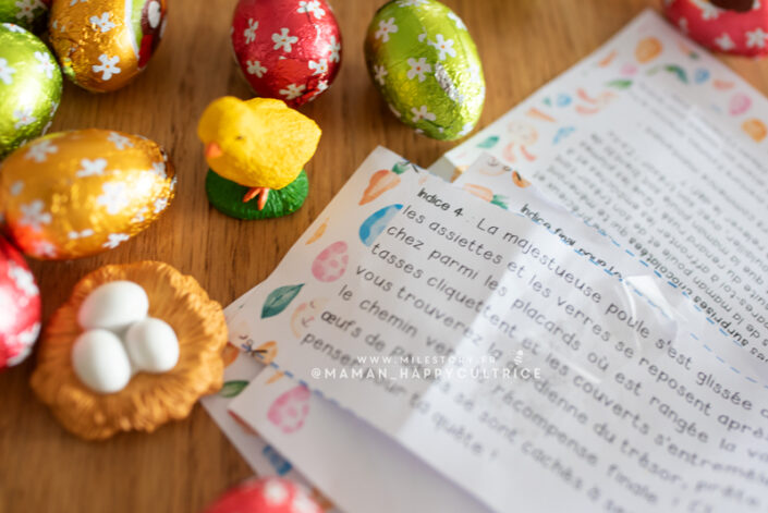 Chasse au trésor de Pâques à imprimer ! à faire en intérieur ...