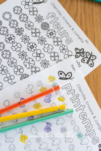 Activités Printemps Amusantes : Fiches de Cherche et Trouve à ...