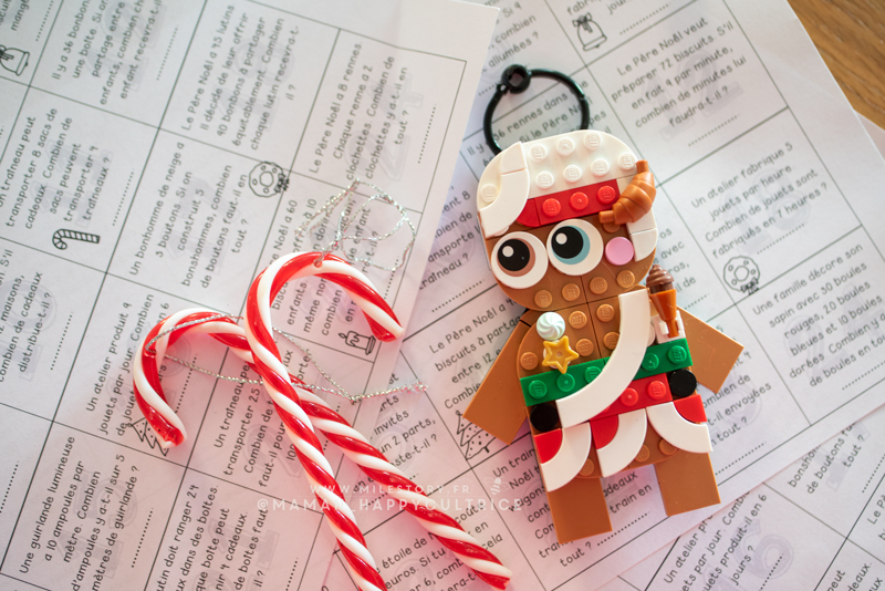 Calendrier de l'Avent Mathématiques Gratuit : 24 Petits Problèmes de ...