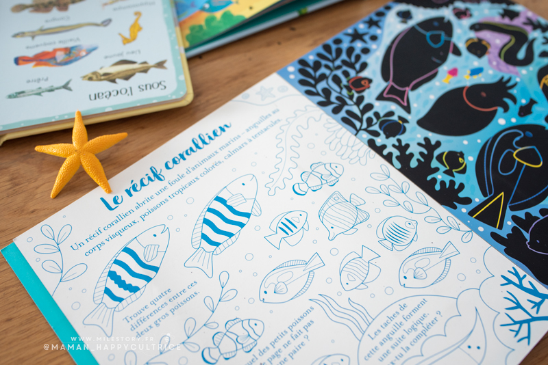 Deux cahiers d’activités autour des animaux marins qu’on adore à la ...