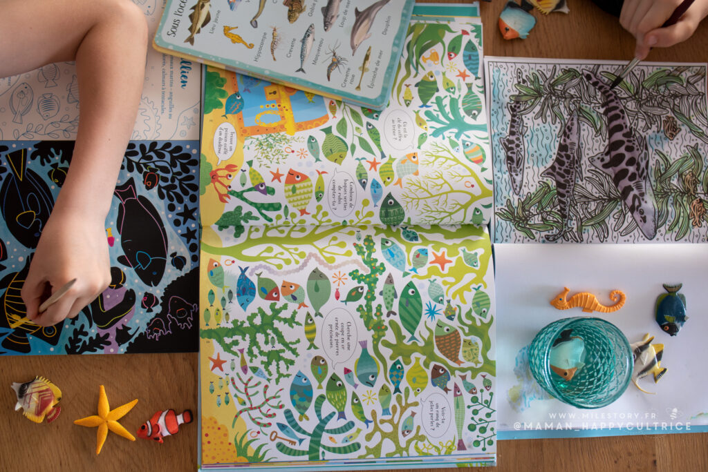 Deux cahiers d’activités autour des animaux marins qu’on adore à la ...